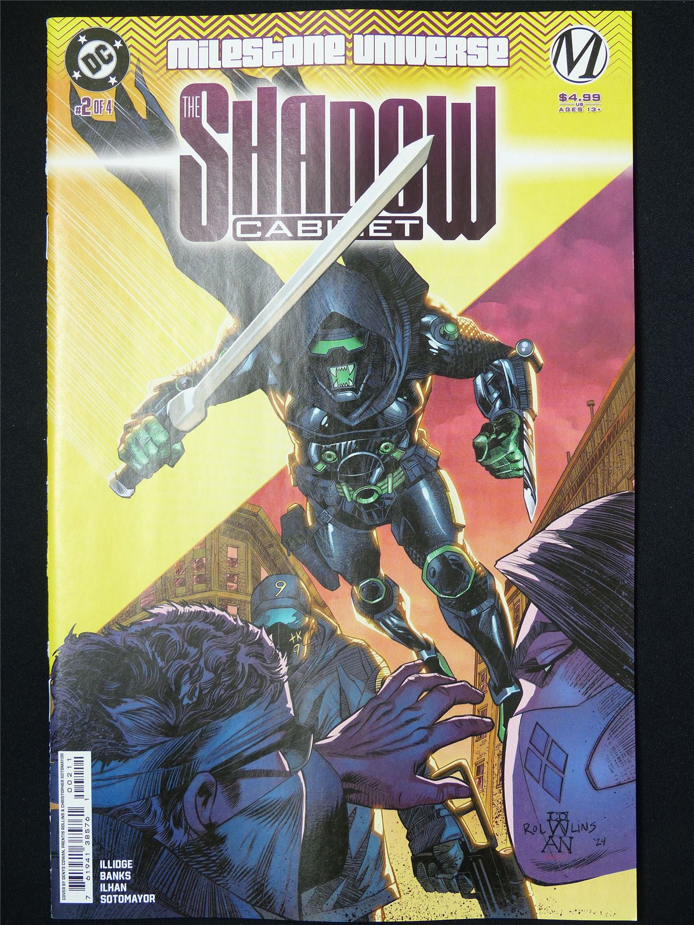 The SHADOW Cabinet #2 - Feb 2025 DC Comic #64U – Archeron