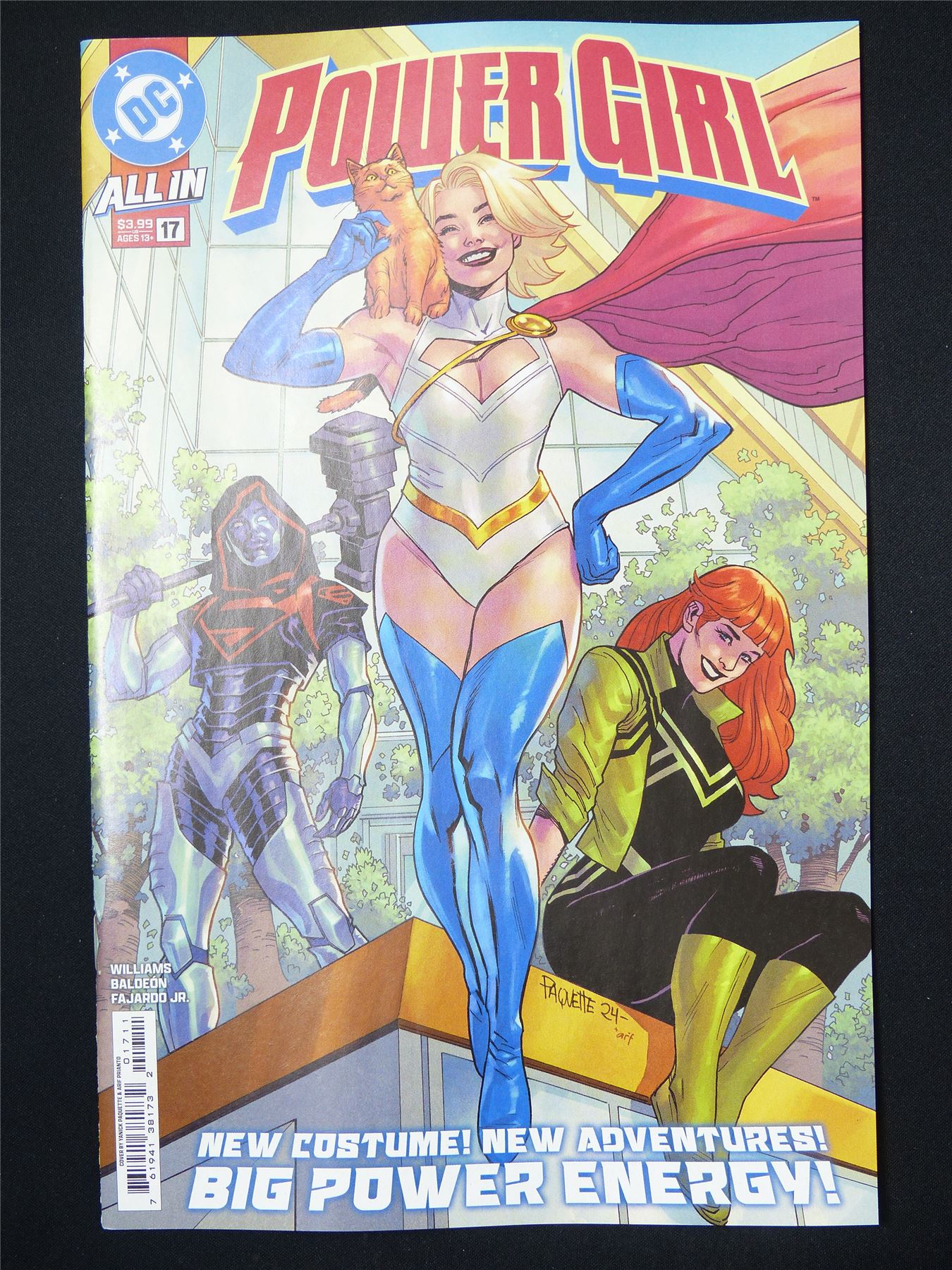 POWER Girl #17 - B&B Mar 2025 DC Comic #7T8 – Archeron