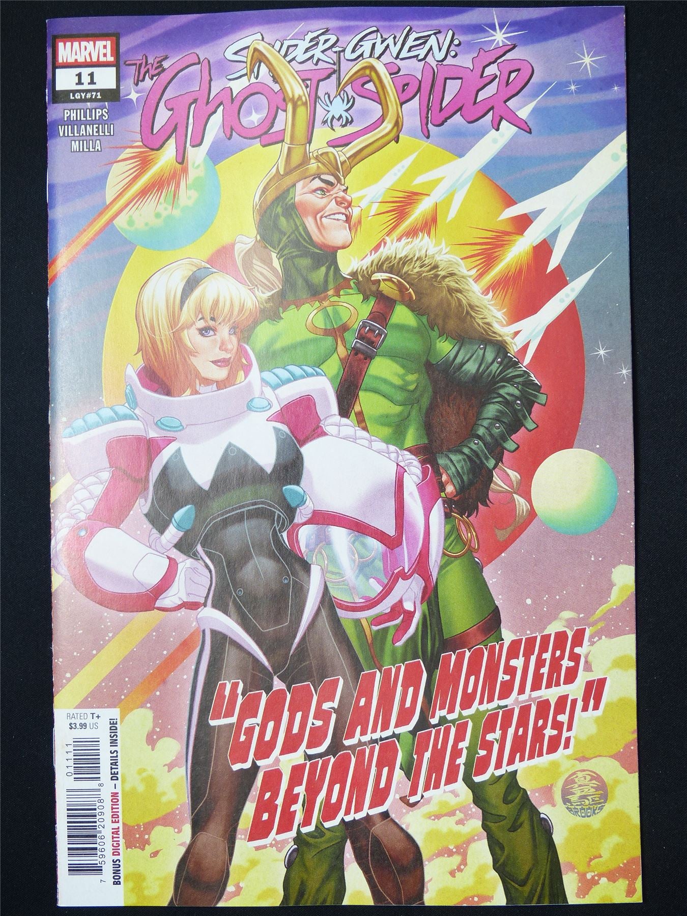 SPIDER-GWEN: The Ghost-Spider #11 - B&B May 2025 Marvel Comic #OW – Archeron