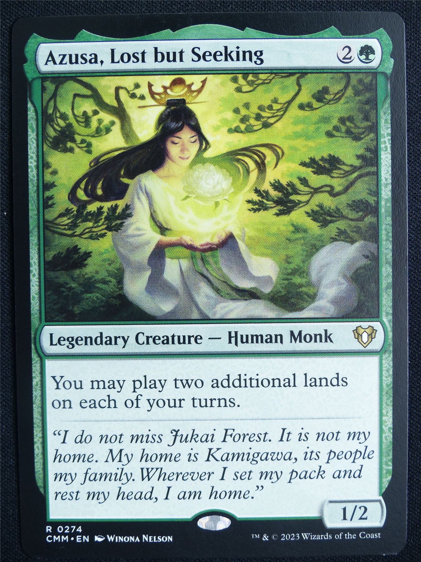 Azusa Lost but Seeking - CMM - Mtg Card #5MX – Archeron