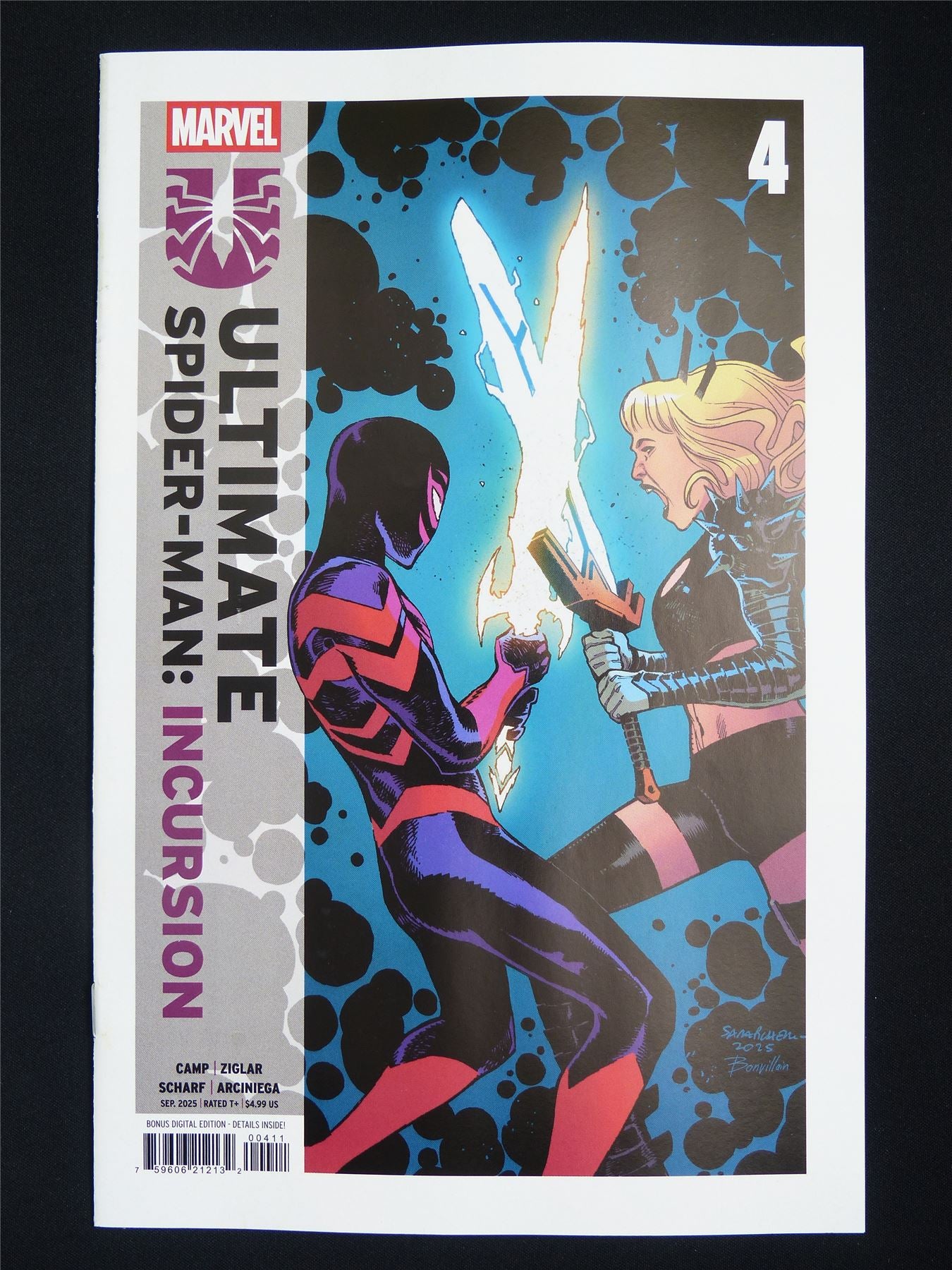 Ultimate SPIDER-MAN: Incursion #4 - Nov 2025 Marvel Comic #3ZI – Archeron