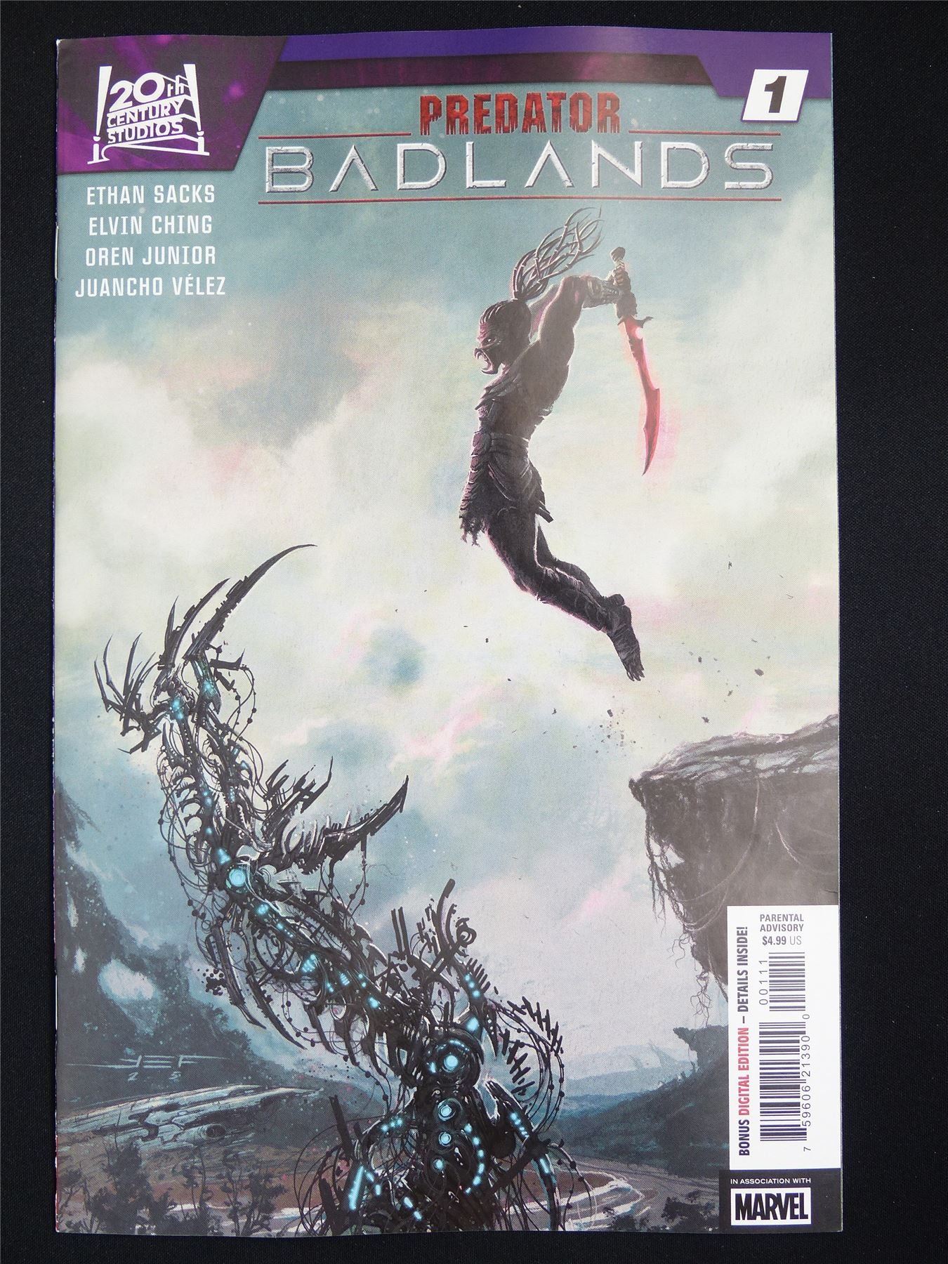PREDATOR: Badlands #1 - Jan 2026 Marvel Comic #604 – Archeron