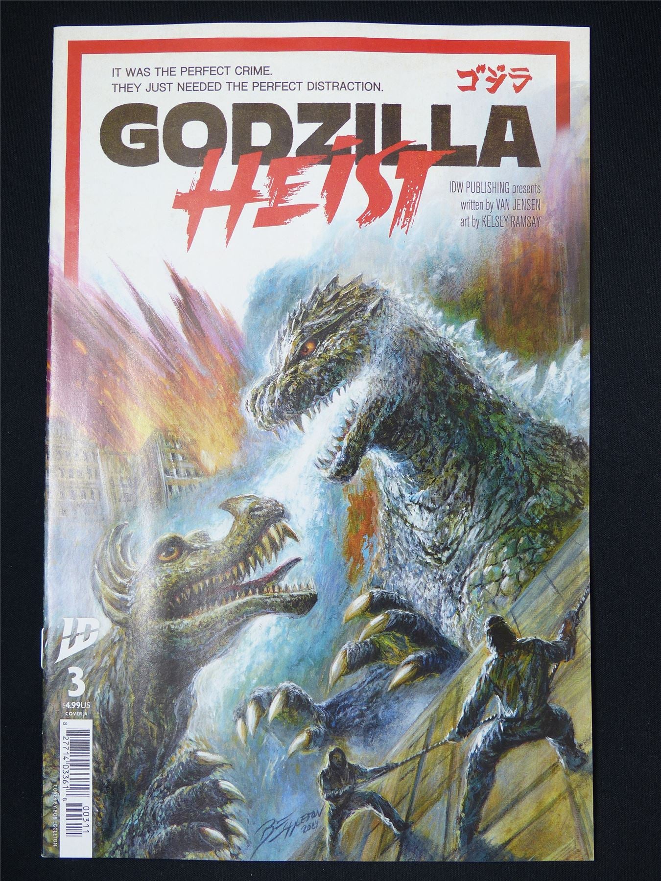 GODZILLA Heist #3 - May 2025 ID Comic #7N – Archeron