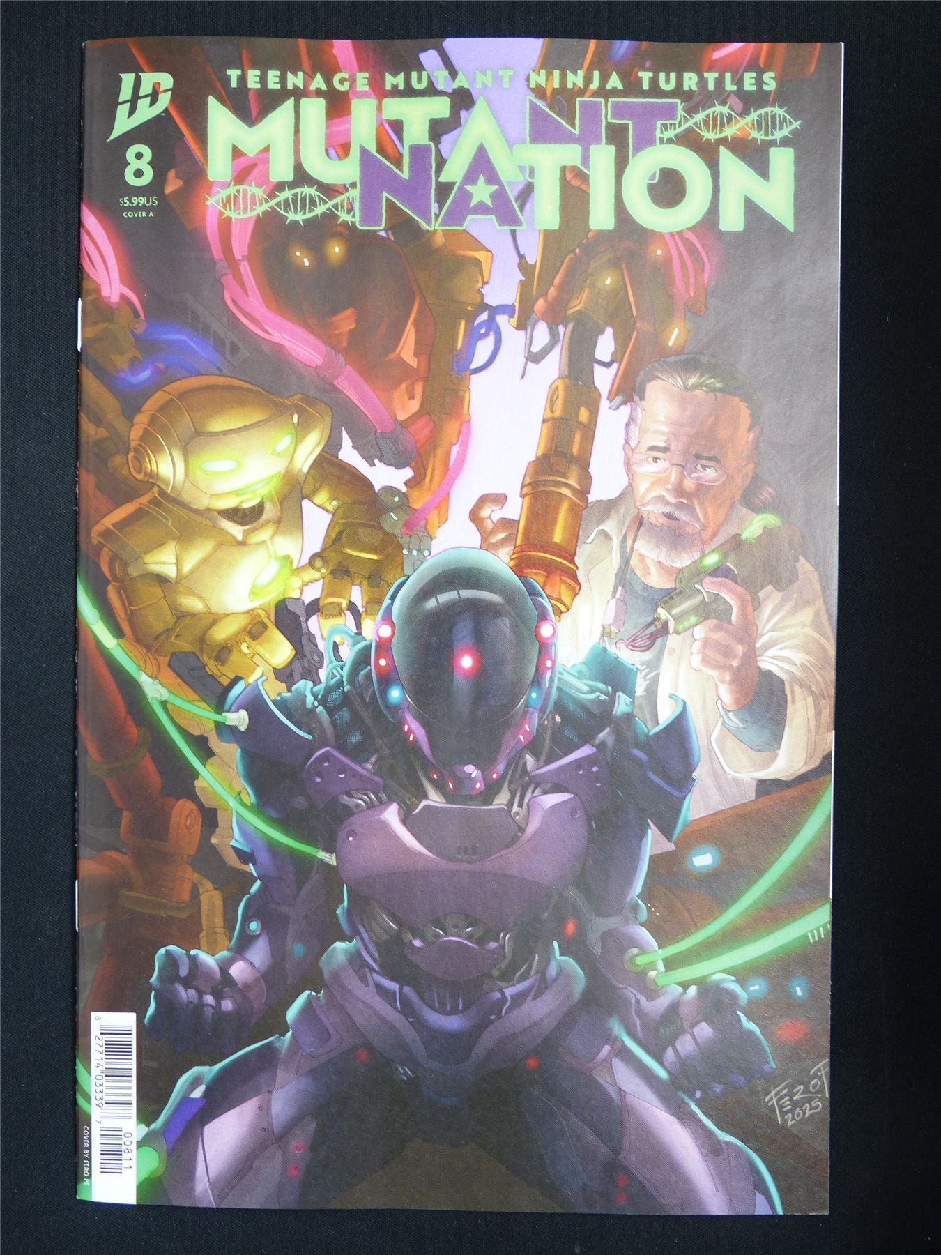 TEENAGE Mutant Ninja Turtles: Mutant Nation #8 - Jul 2025 ID Comic #1X ...