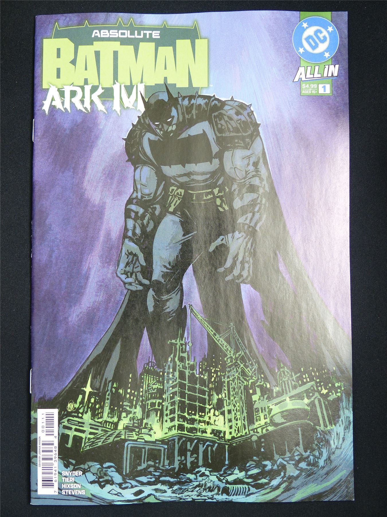 Absolute BATMAN: Ark M #1 - Mar 2026 DC Comic #10A – Archeron