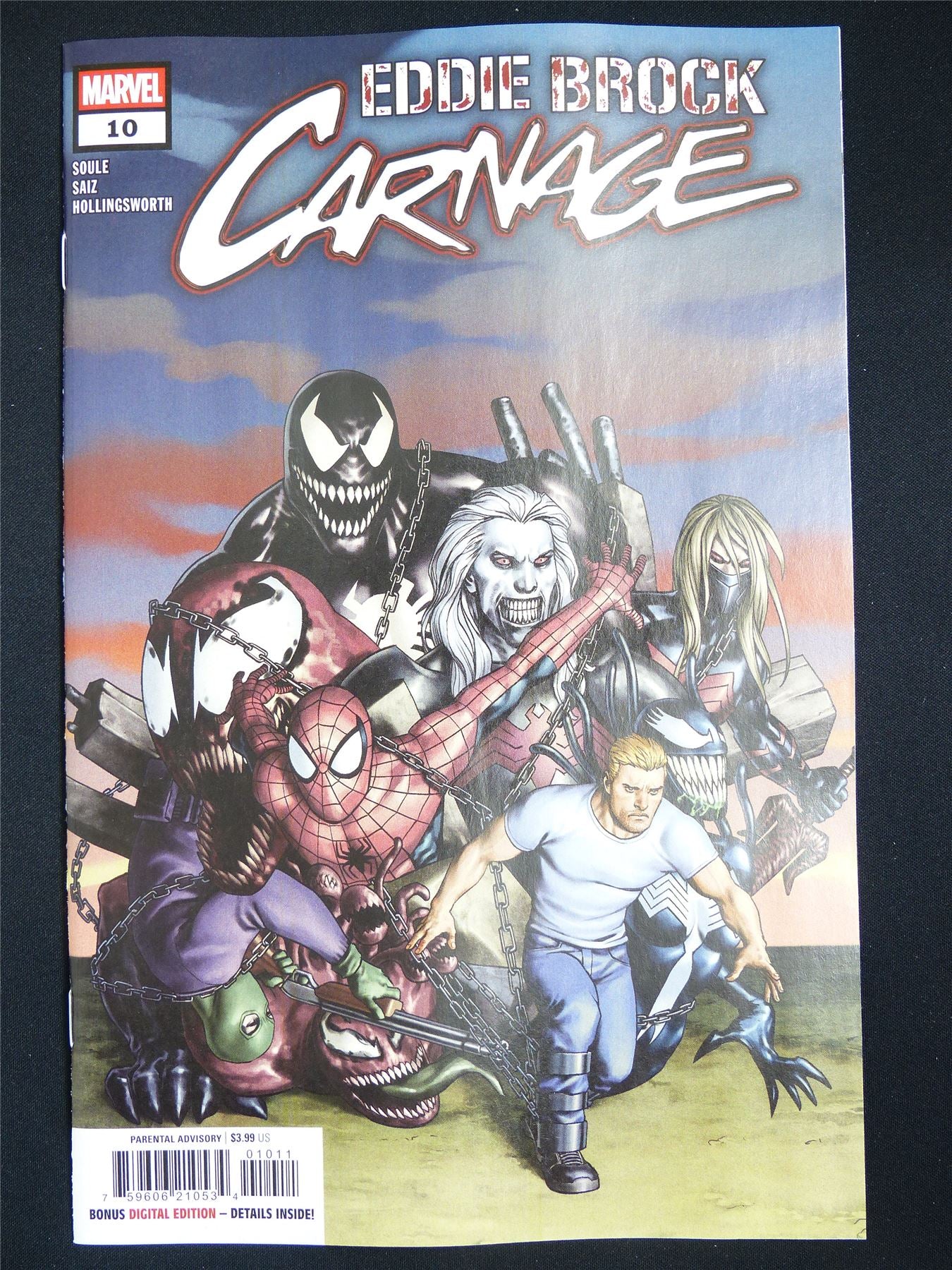 Eddie Brock CARNAGE #10 - Jan 2026 Marvel Comic #60L – Archeron